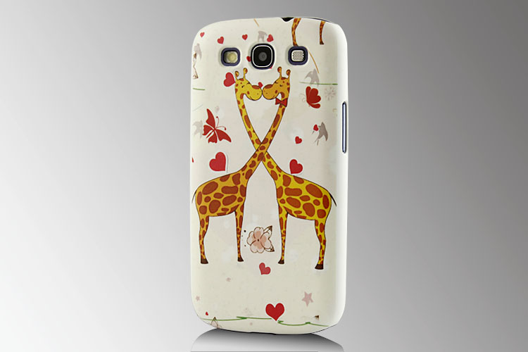 Loving Giraffe Print Case For Samsung Galaxy S3 on Luulla