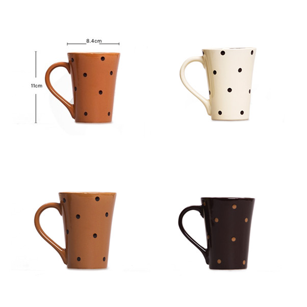 Polka Dots Coffee Cup on Luulla