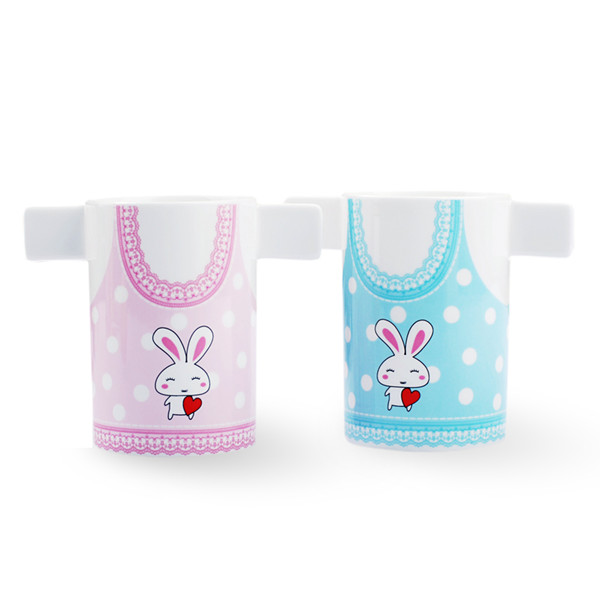 Couple Cups Set With T-shirt Print on Luulla